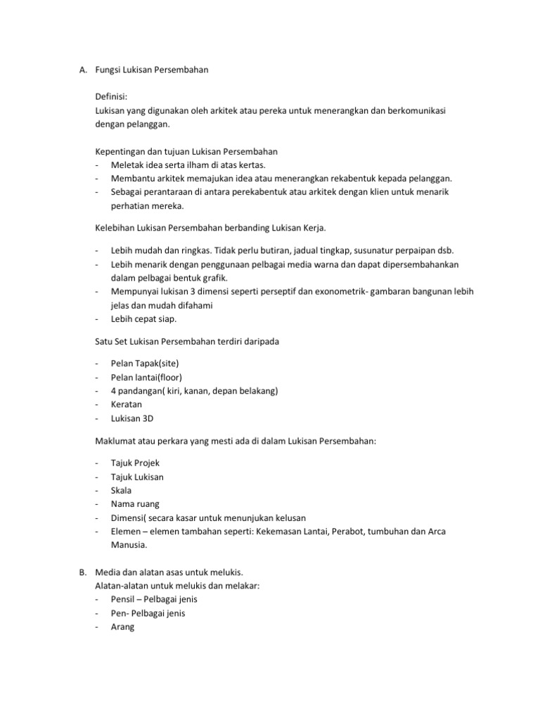 Idea dan Contoh Lukisan Persembahan | PDF | Seni