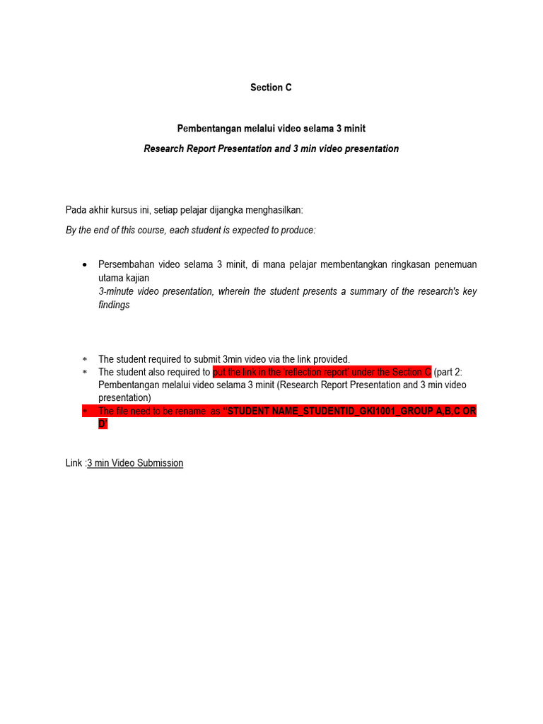 Section C_Reflection Report | PDF