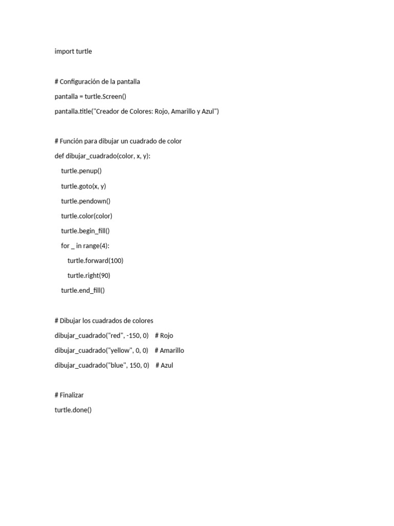 Comandos Pa Python | PDF