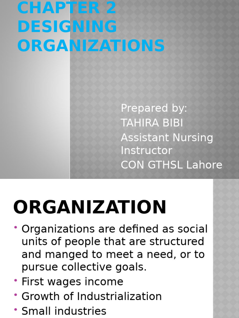 Designing Effective Healthcare Organizations | PDF | Nursing | Health Care