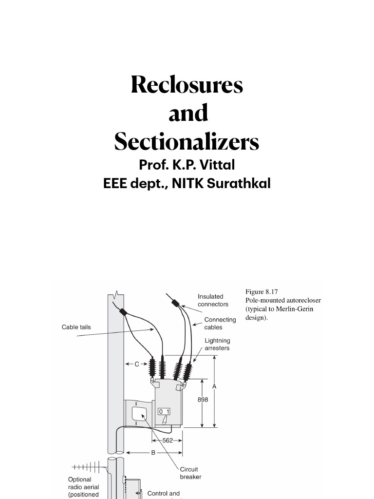Reclosures and Sectionalizers | PDF