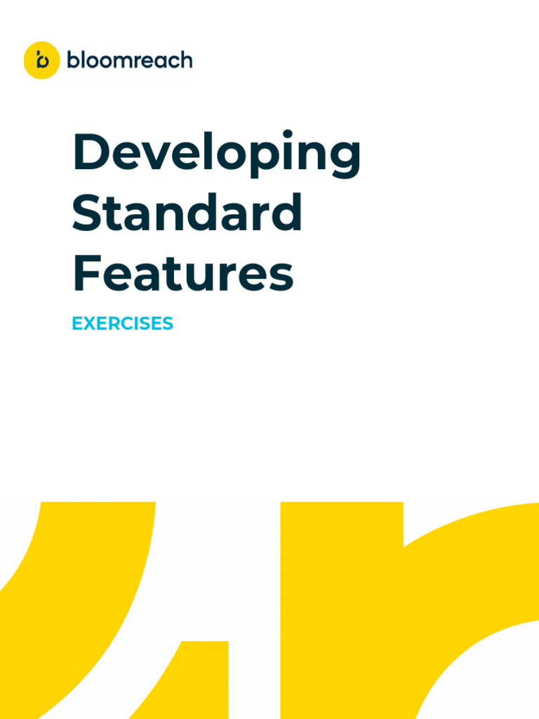 Developing Standard Features Exercises (15.2.2) | PDF | Sql | Json