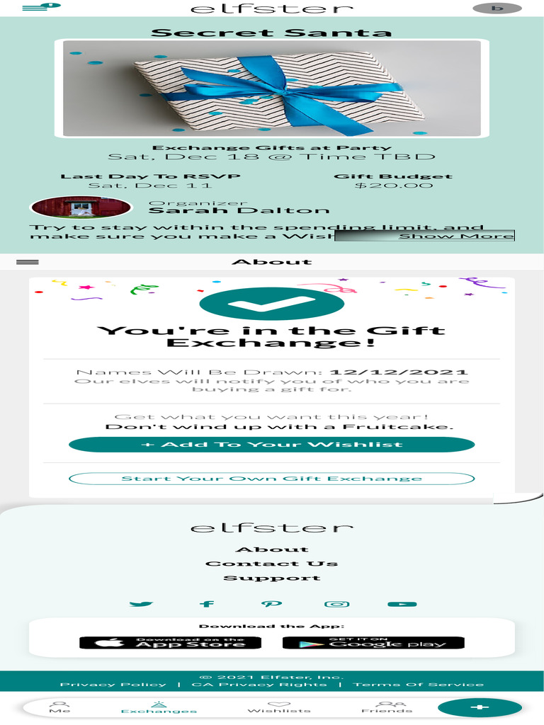 Secret Santa Elfster | PDF