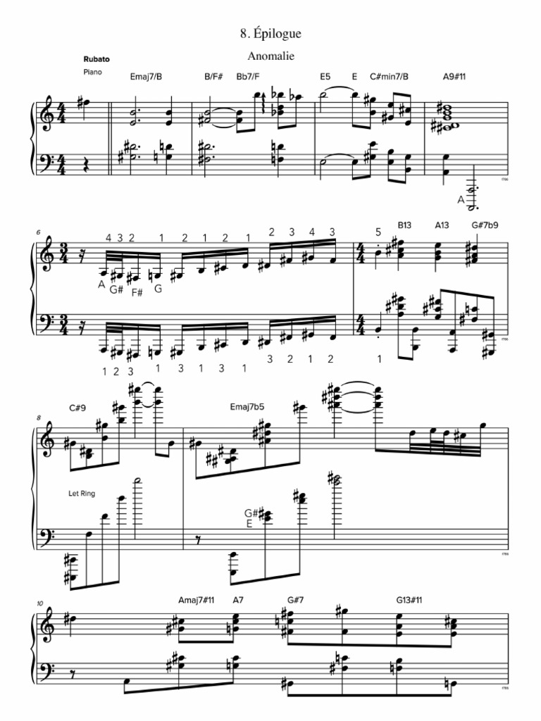 Anomalie Épilogue | PDF