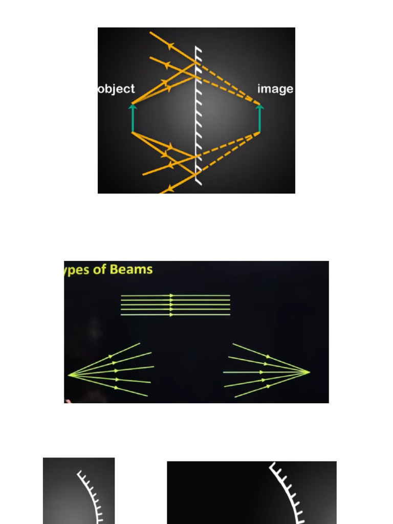 Formation of Image - Spherical Mirrors | PDF