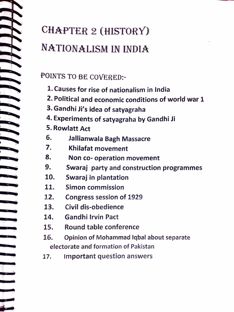 Nationalism and Non-Cooperation in India | PDF | Mahatma Gandhi ...