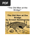 The Old Man at The Bridge (1938) Ernest Hemingway | PDF
