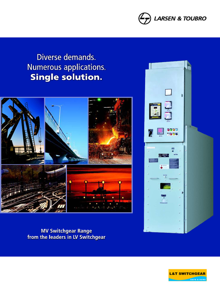 L&T Air-Insulated-MV-Switchgear-Catalogue | PDF