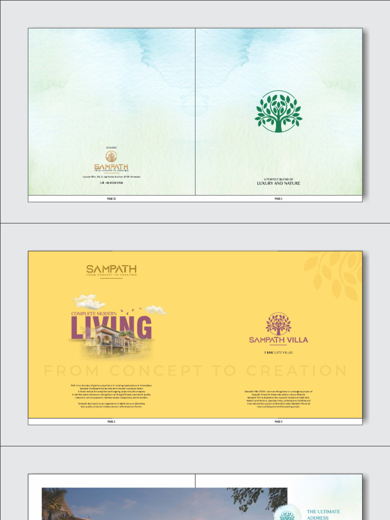 Brochure - Sampath Villa | PDF