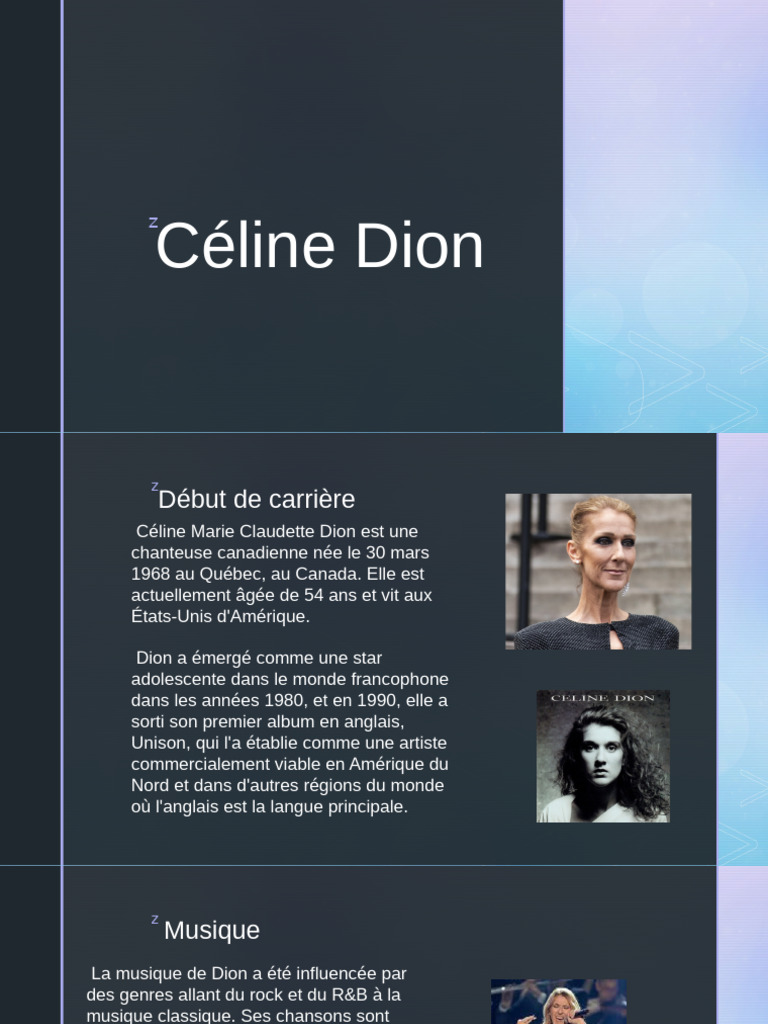 Céline Dion | PDF | Art