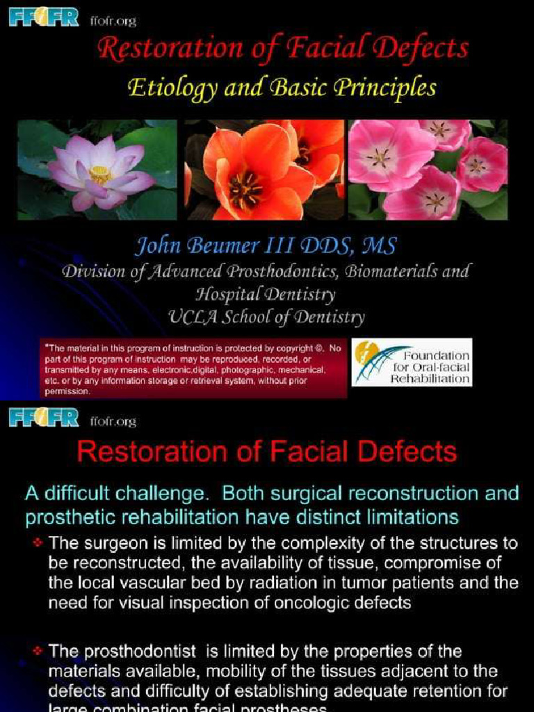 Facial Defects | PDF