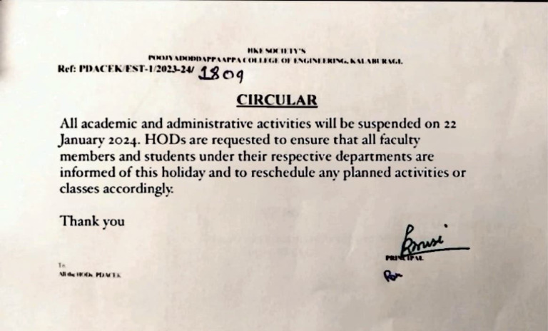 Pdacek Circular | PDF