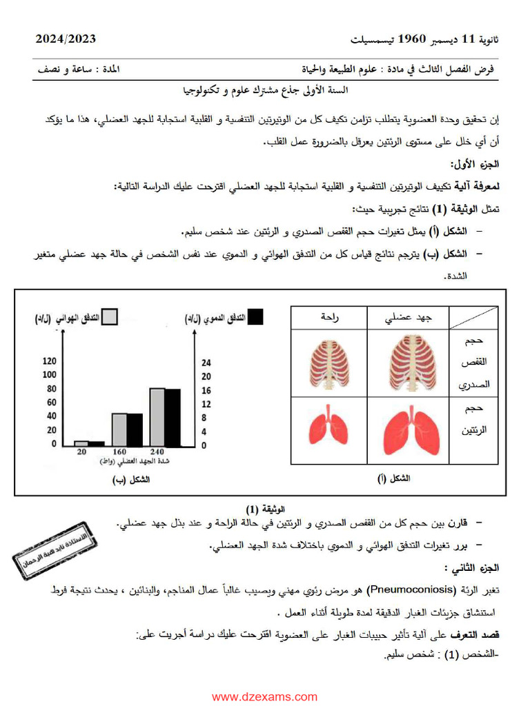 Dzexams 1as Sciences Naturelles 447064 | PDF