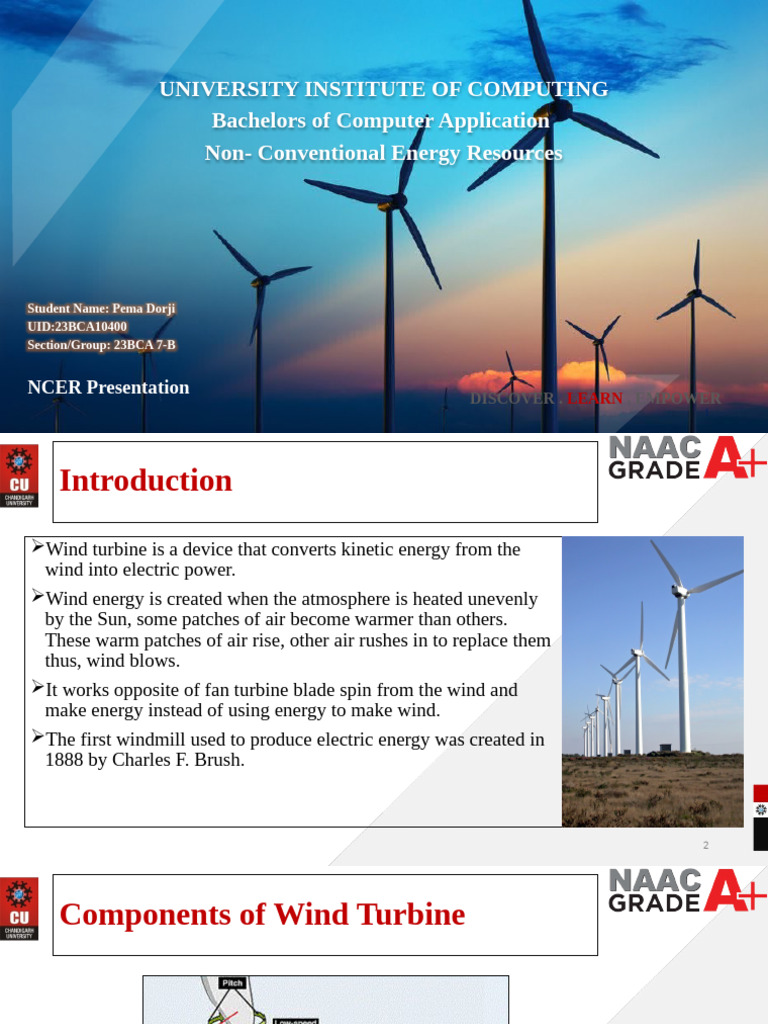 Performance and limitation Of Wind Turbine | PDF | Wind Turbine | Turbine