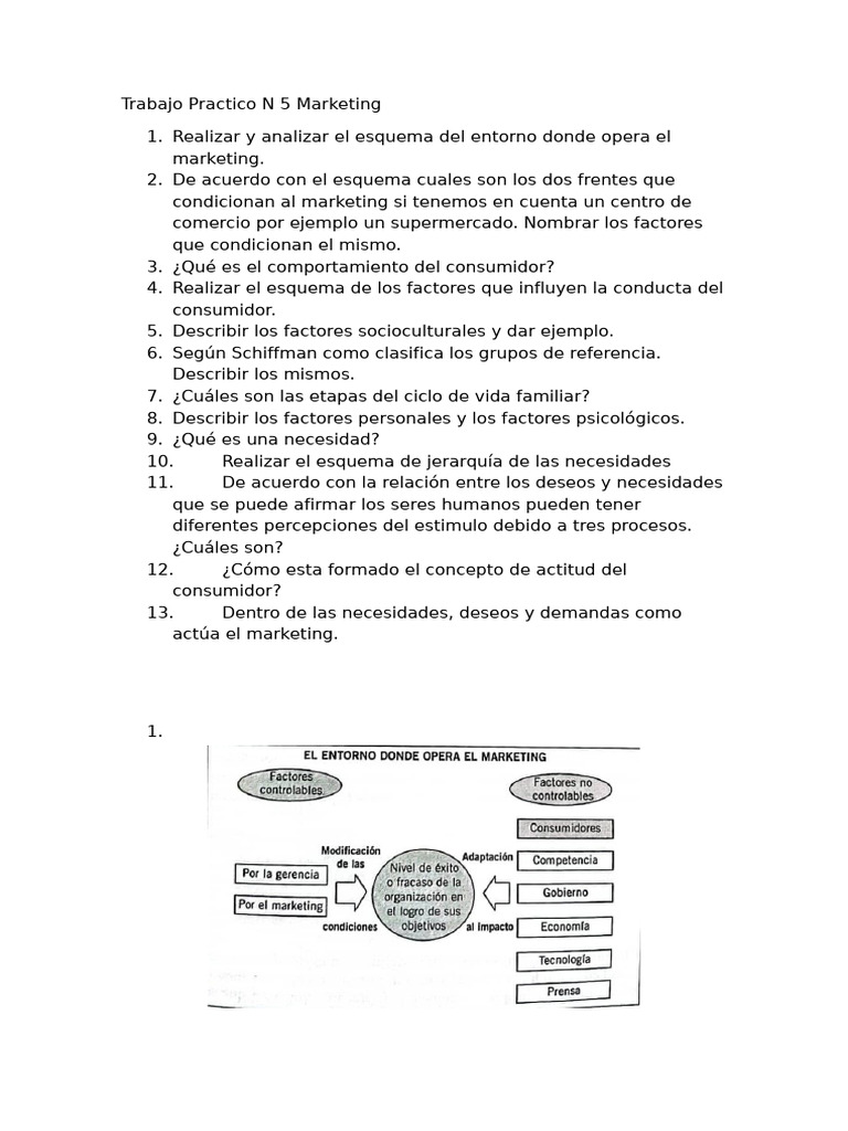 Trabajo Practico N 5 Marketing | PDF | Comportamiento | Marketing