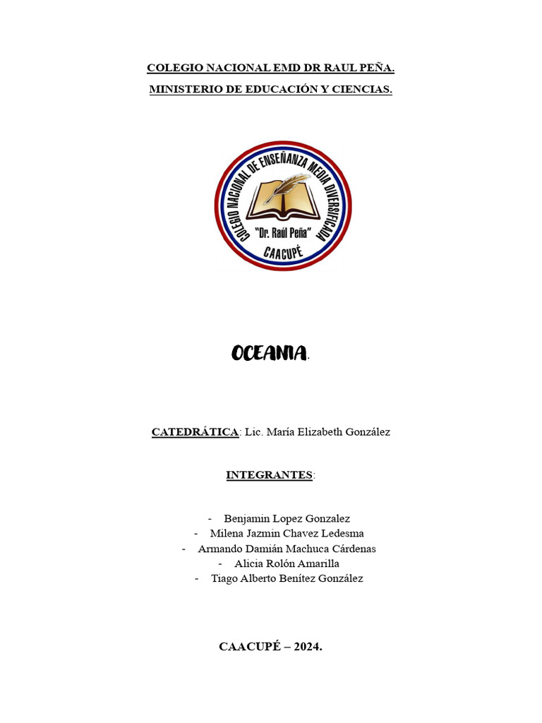 Explorando Oceanía: Geografía y Cultura | PDF | Oceanía | Polinesia