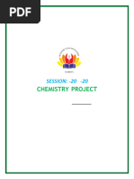 Chemistry FRONT PAGE DESIGN | PDF