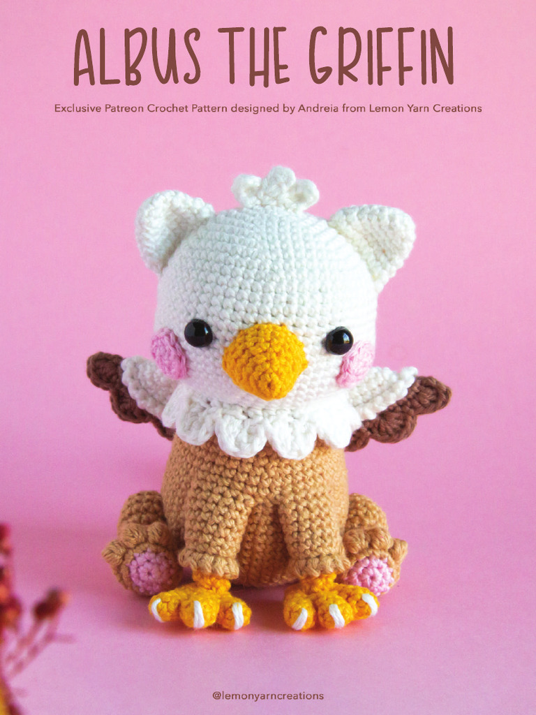 Albus the Griffin Crochet Pattern | PDF