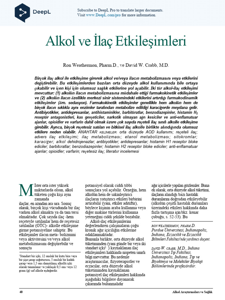 DIs-Alcohol, Weathermon R-99 TR | PDF