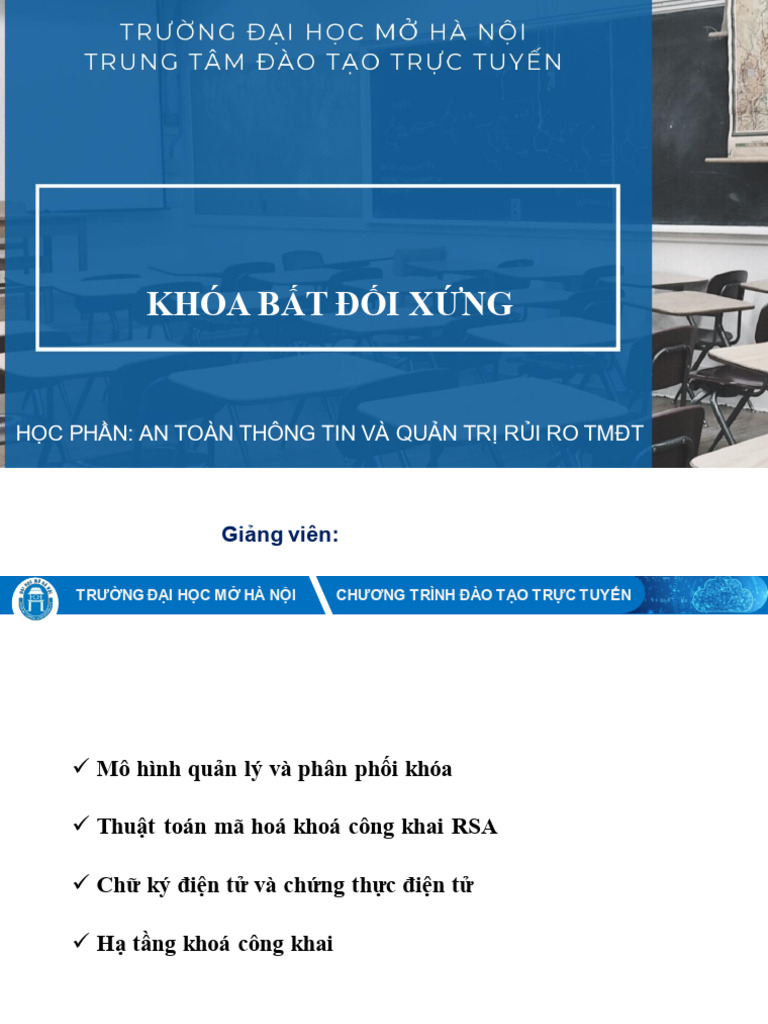 Bài 6 - PublicKey Cryptography | PDF