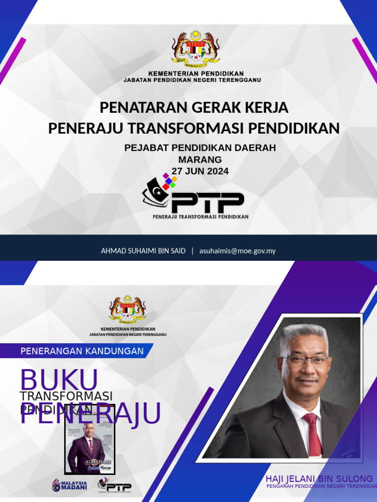 Slaid Penataran PTP - PPD Marang | PDF