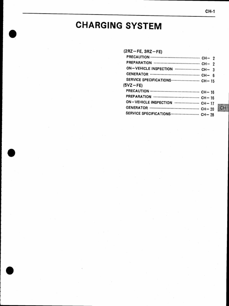 Charging System | PDF