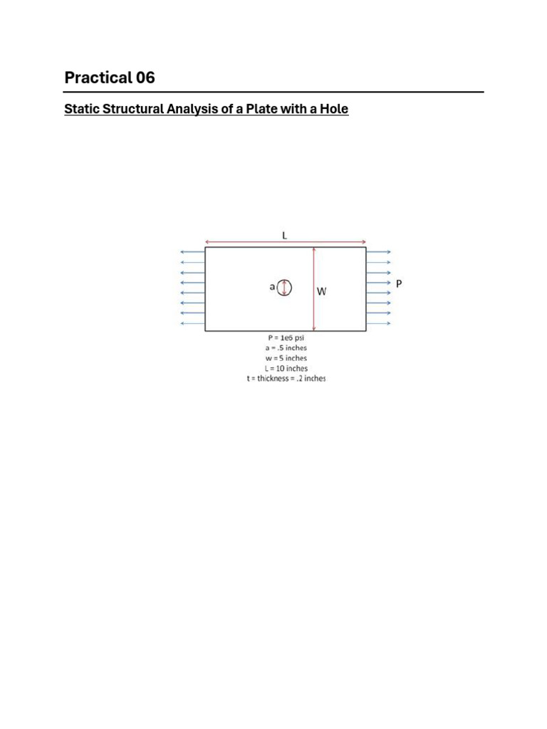 2K21 Practical 06 - FEA Lab | PDF | Stress (Mechanics) | Young's Modulus