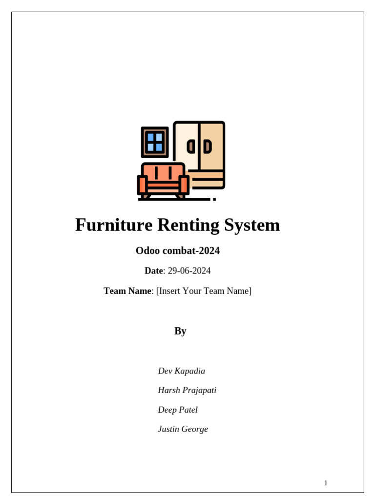 Furniture Renting System | PDF | World Wide Web | Internet & Web