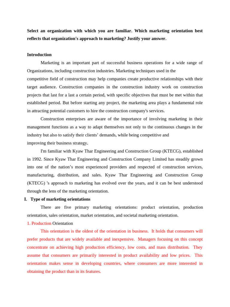 Marketing sample notes | PDF | Marketing | Coca Cola