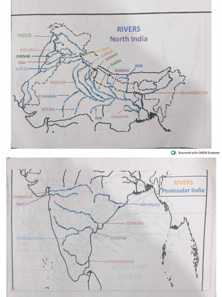 MAPS OF INDIA (Class-10) | PDF