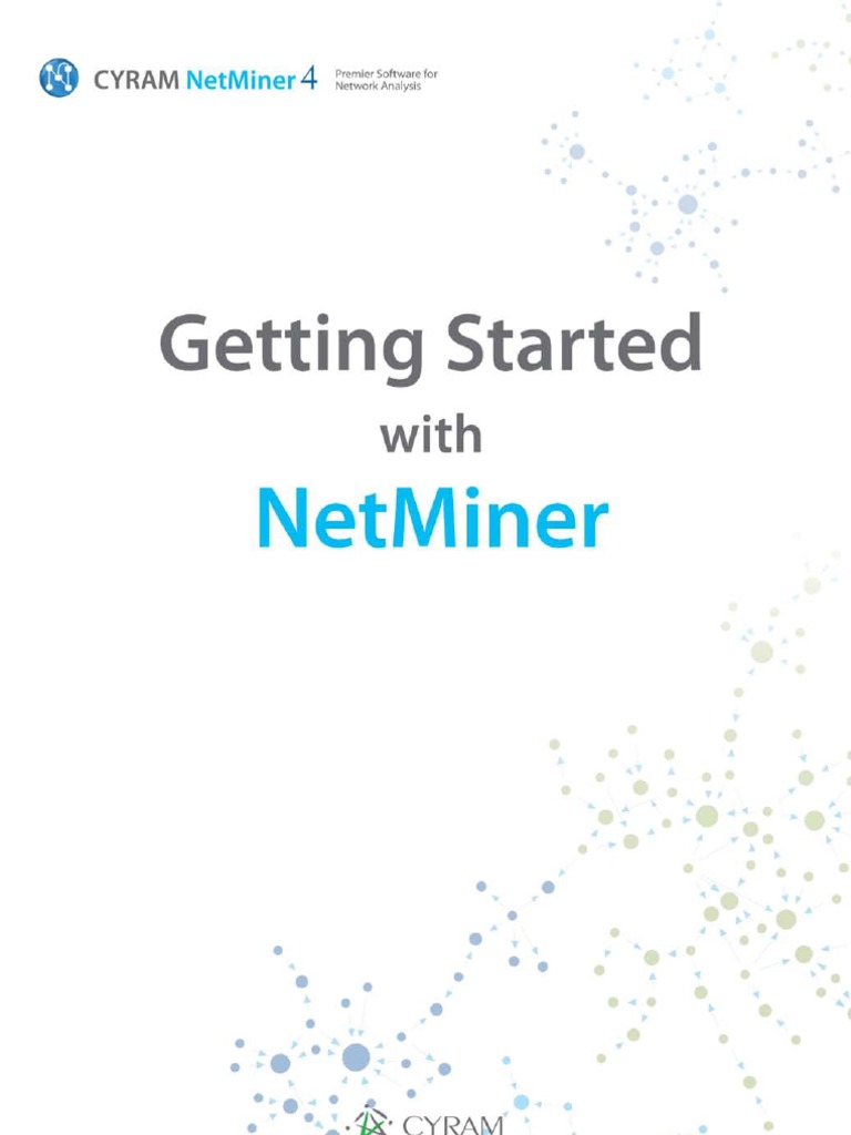 Getting Started With NetMiner | PDF | Installation (Computer Programs) | Microsoft Excel