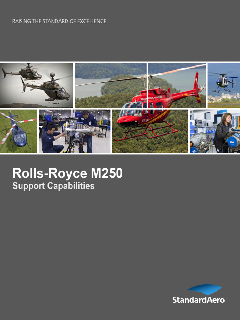 StandardAero M250 Capabilities | PDF | Engines | Mechanical Engineering
