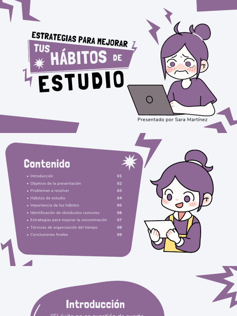 Mejora tus Hábitos de Estudio Eficaces | PDF | Gestión del tiempo ...