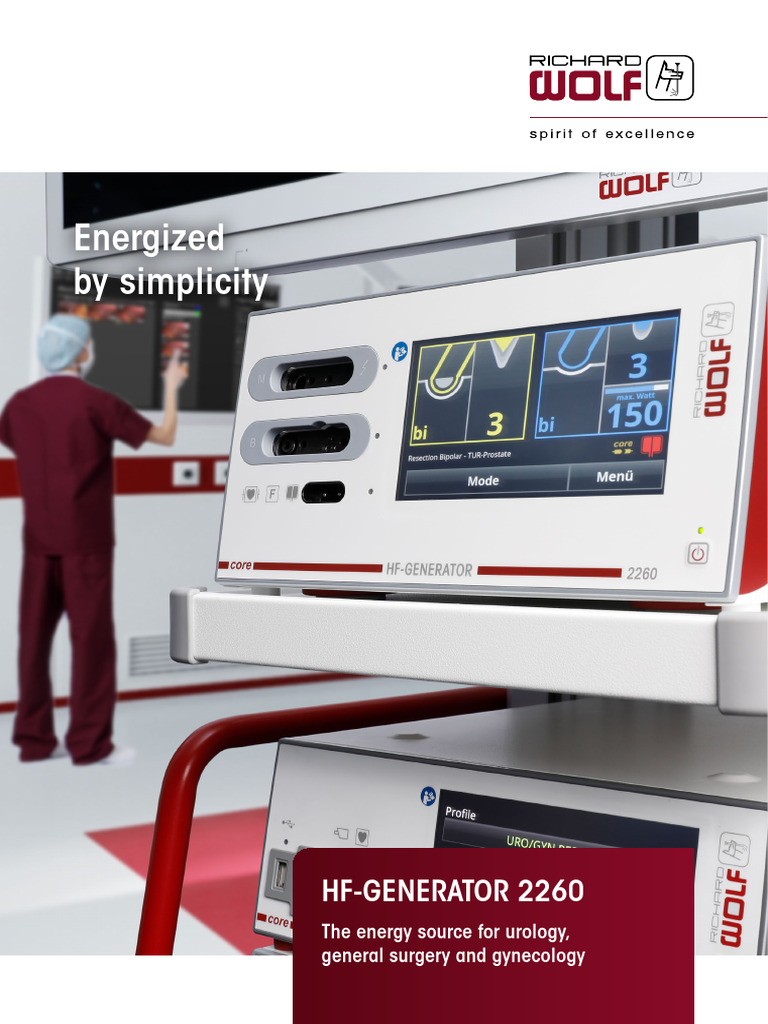 B825en - HF GENERATOR 2260 | PDF | Surgery | Prostate