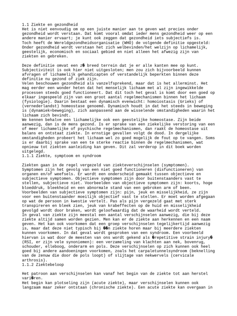 H1 ziekte en gezondheid | PDF