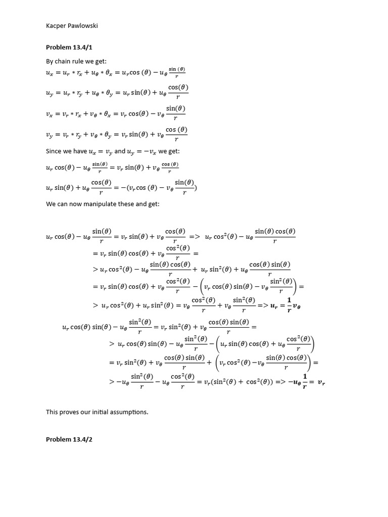 Exercise set 8 matte 4k - KP | PDF | Complex Analysis | Mathematics