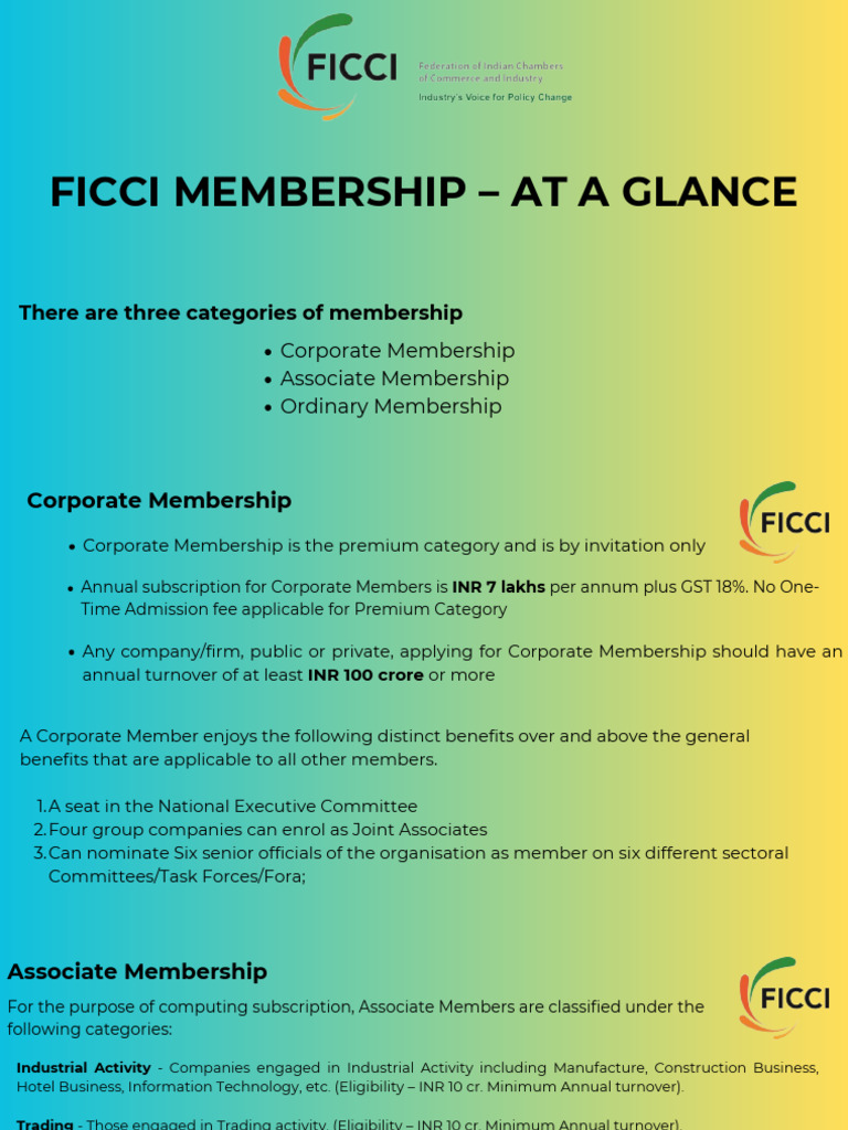 Corporate and Associate Membership Details | PDF | Banks | Revenue