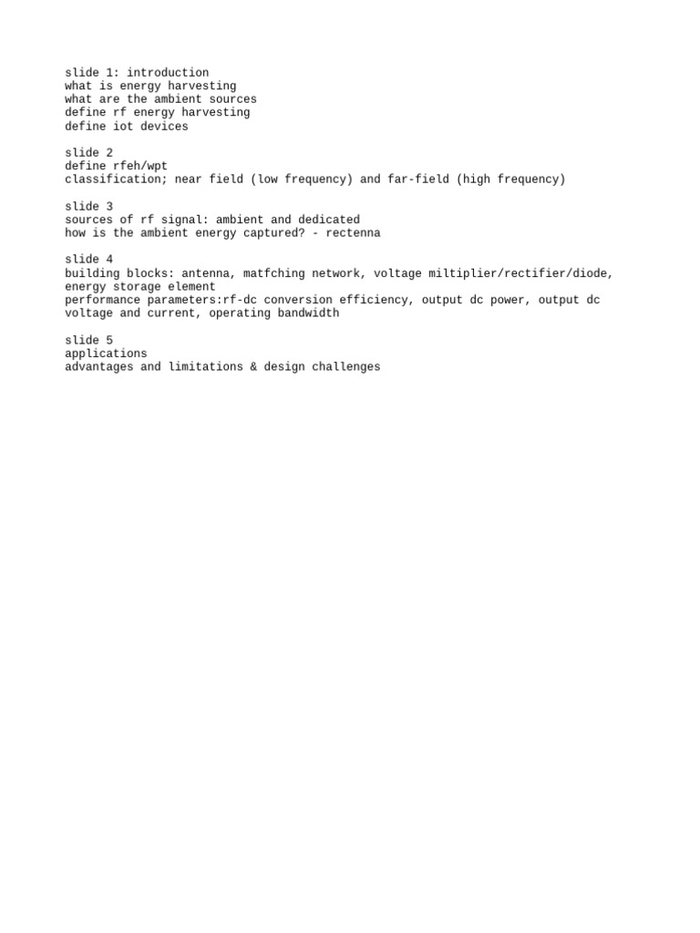 Seminar Slide Notes | PDF