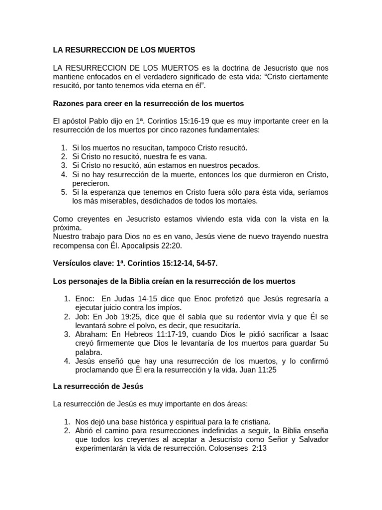 Creer en la Resurrección de Cristo | PDF | Resurrección | Cristo (título)