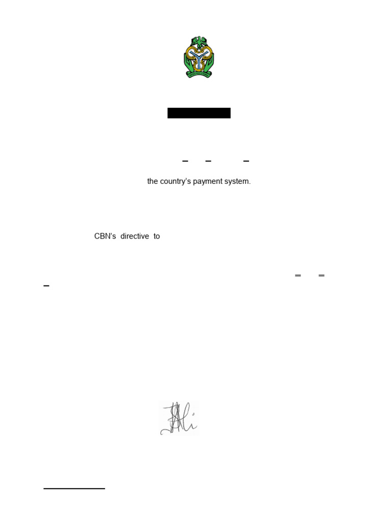 CBN Press Release (Naira Validity) 241024 | PDF