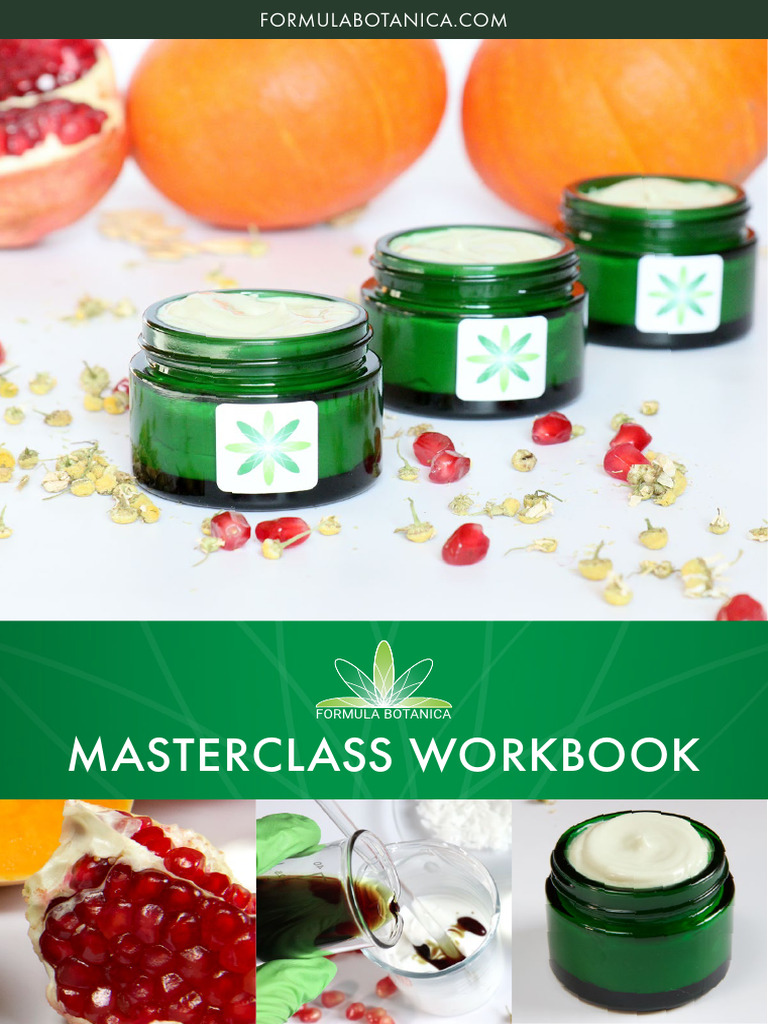 2024 09 Masterclass Workbook | PDF | Lavandula | Essential Oil