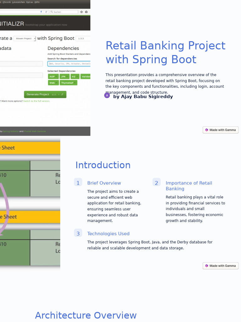 Retail Banking Project With Spring Boot | PDF | Databases | Information Science