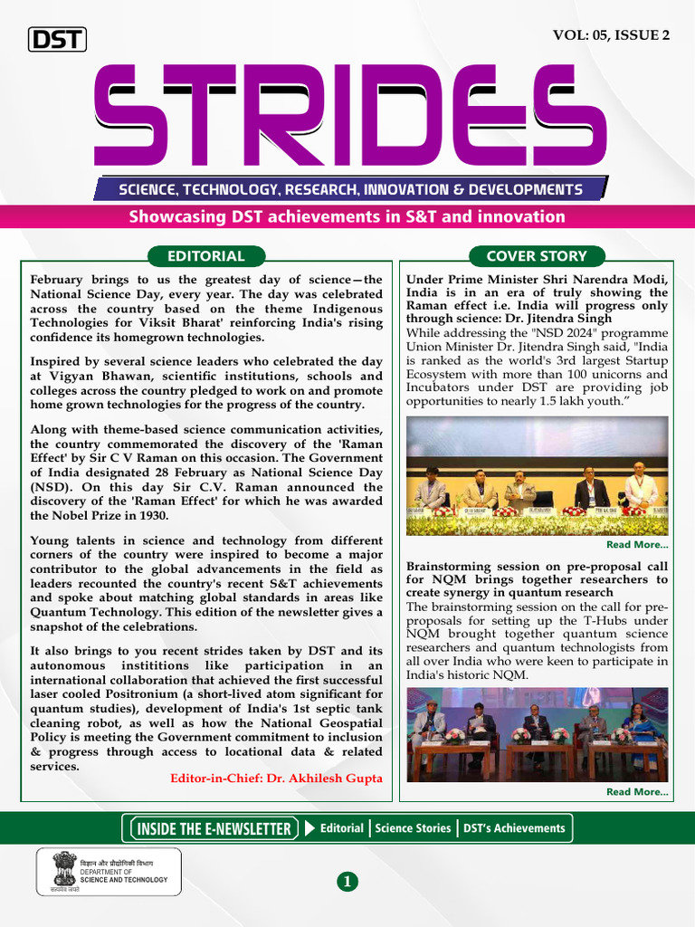 Strides E-NewsLetter Volume5 Issue 2 | PDF | Carbon Nanotube