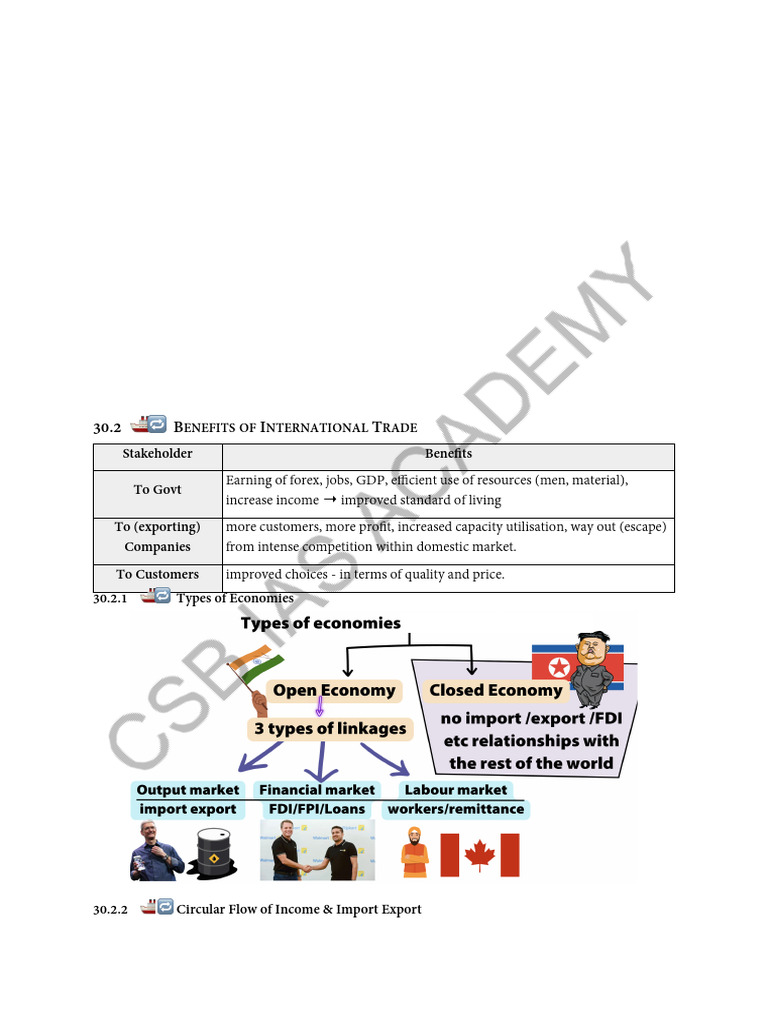 International Trade Benefits & Challenges | PDF | Opec | Balance Of Trade