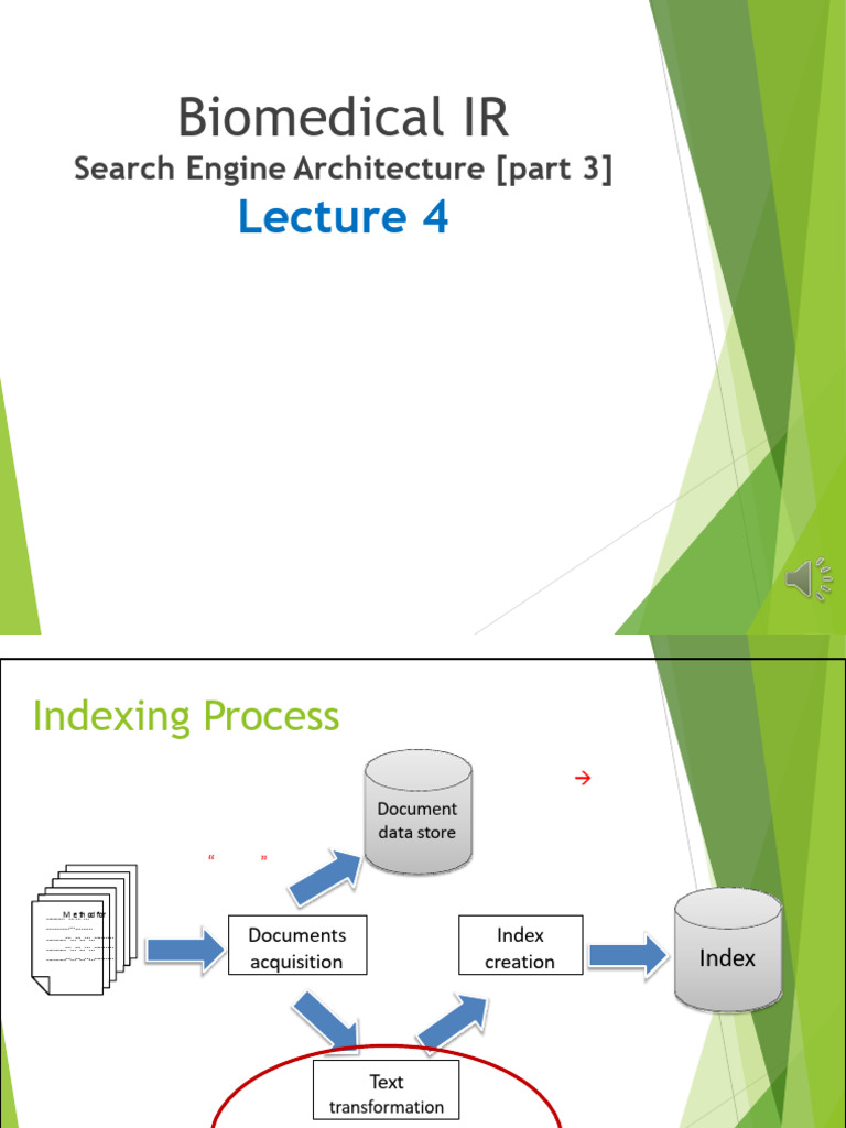 04 - Lect4 - Text Transformation | PDF | Search Engine Indexing | Language Mechanics