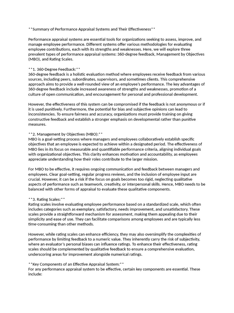 assignment 7 | PDF | Performance Appraisal | Goal Setting