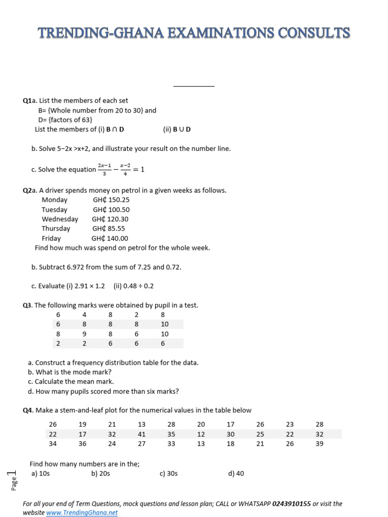 B8.-T1.-MATHS | PDF | Arithmetic | Mathematics