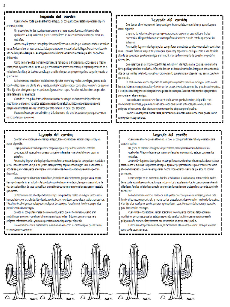El Cardon Tareas | PDF