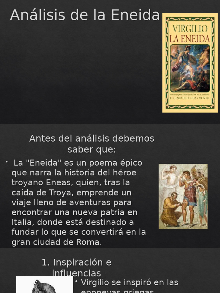 Análisis de La Eneida | PDF | Eneida | Eneas