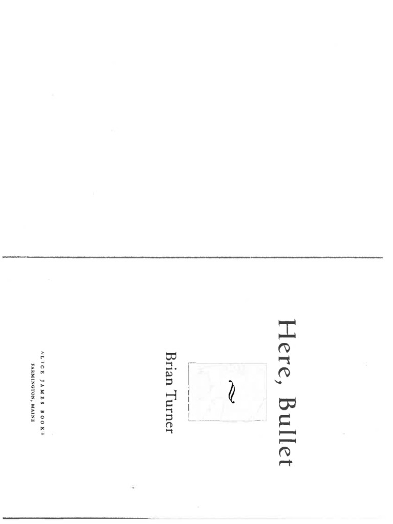 Turner, Here Bullet | PDF